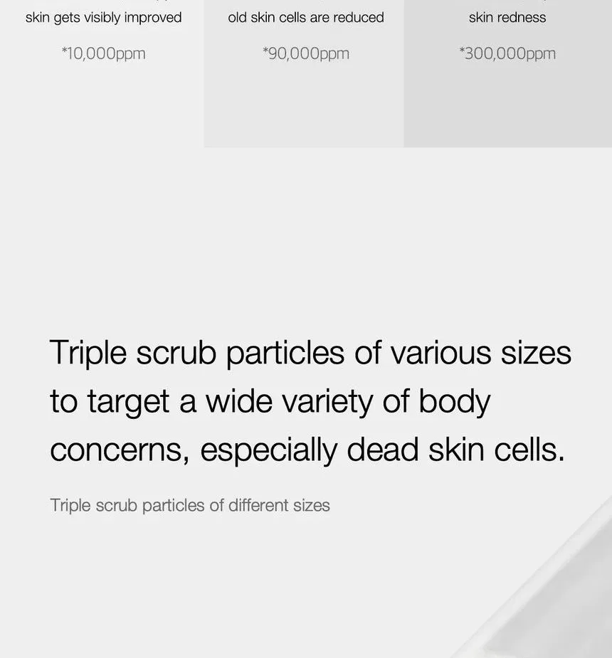 Shop medicube - Red Clear Cica Body Scrub - 270g | STYLEVANA