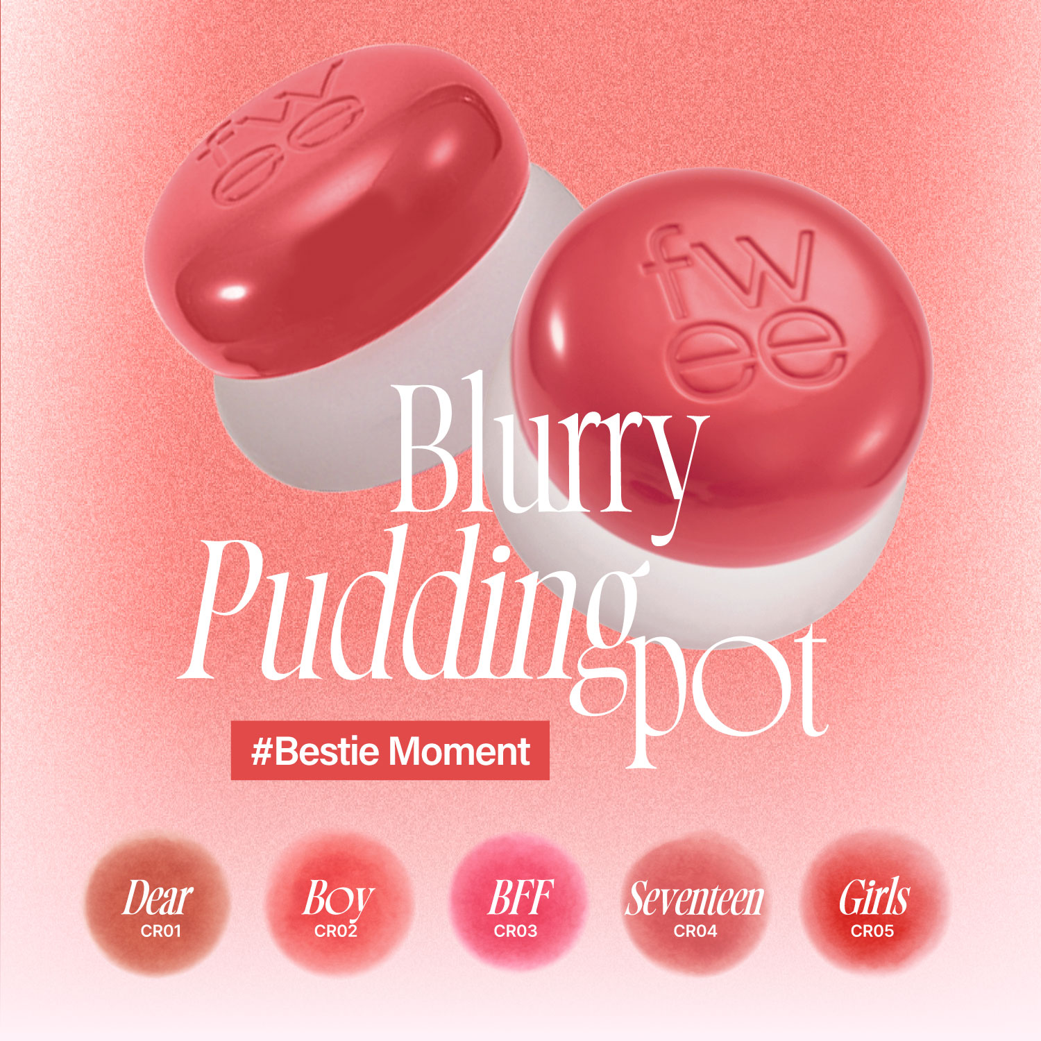 Shop Fwee - Lip & Cheek Blurry Pudding Pot - 5g | STYLEVANA