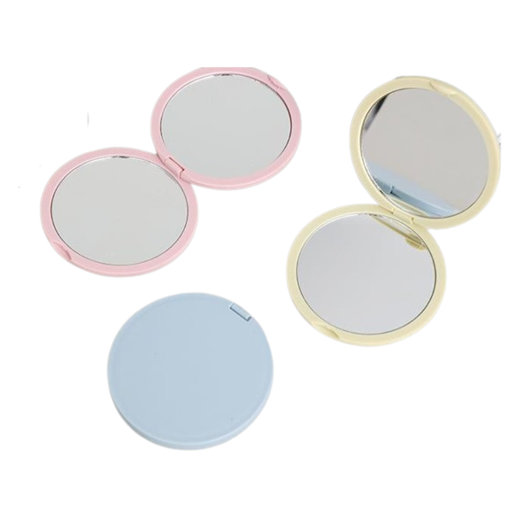 Shop MINGXIER - Round Pocket Mirror (Random Colour) - 1 pc | STYLEVANA