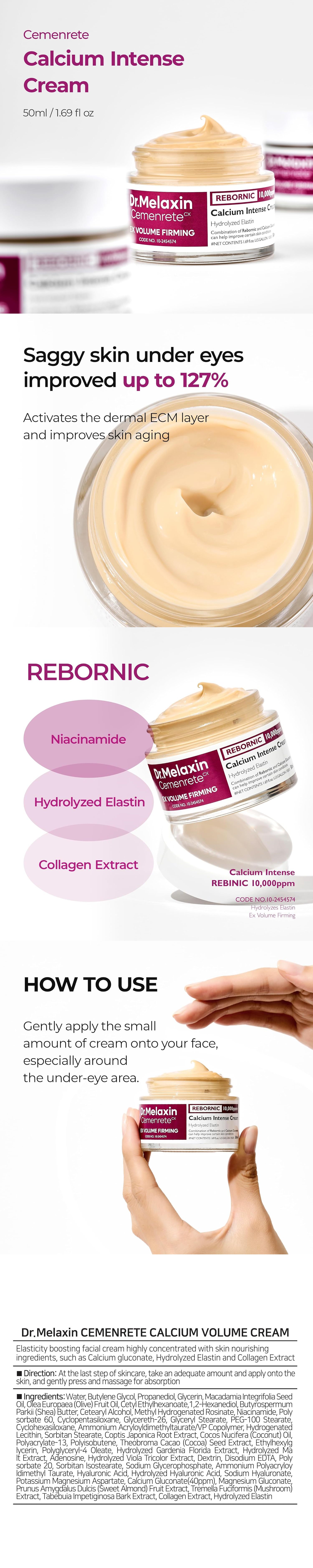 Shop Dr. Melaxin - Cemenrete Calcium Dark Spot Eye Cream - 15g | STYLEVANA