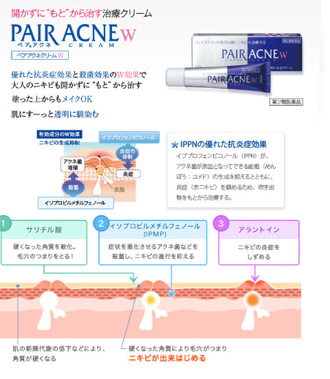 Shop LION - Pair Acne Cream W - 24g | STYLEVANA